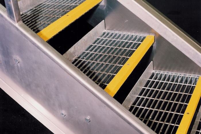 TreadSafe Anti-slip Stair Nosing 55mm - Black or Yellow | The Ramp ...