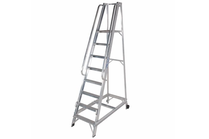 TB Davies Trade Aluminium Step Ladder | The Ramp Factory - The Ramp Factory